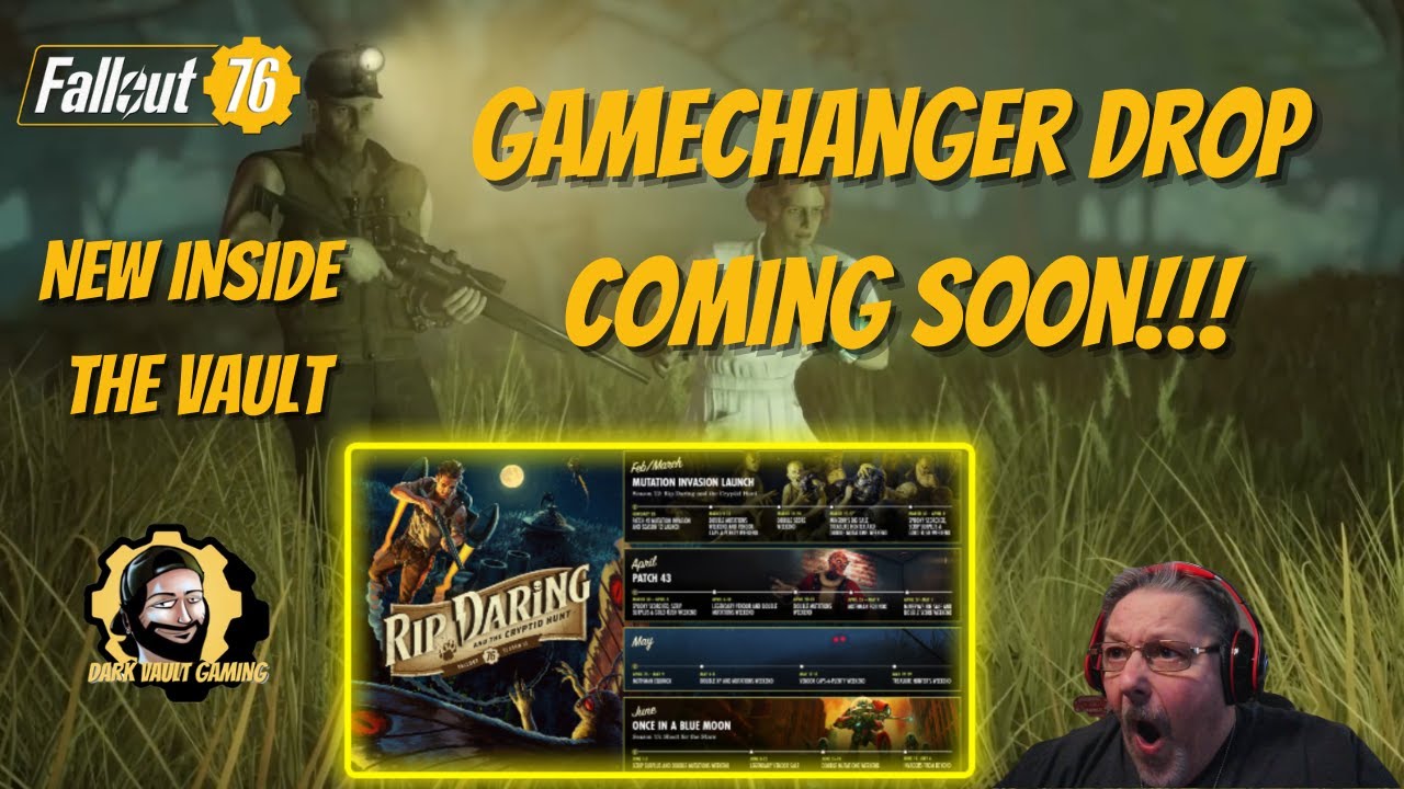 Fallout 76 Gamechanger Drop Coming Soon!!! - YouTube