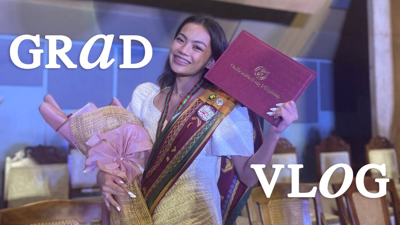 graduation VLOG: graduating as cum laude in my dream university ...
