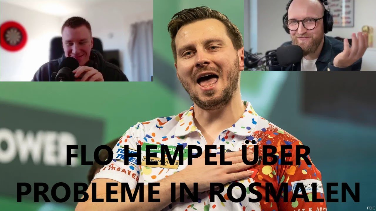 FLO HEMPEL ÜBER KÄLTE in ROSMALEN & BEEF mit DE DECKER - PC3 (17.02. ...