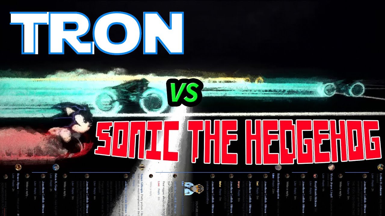 Sonic the Hedgehog Vs. Tron - YouTube