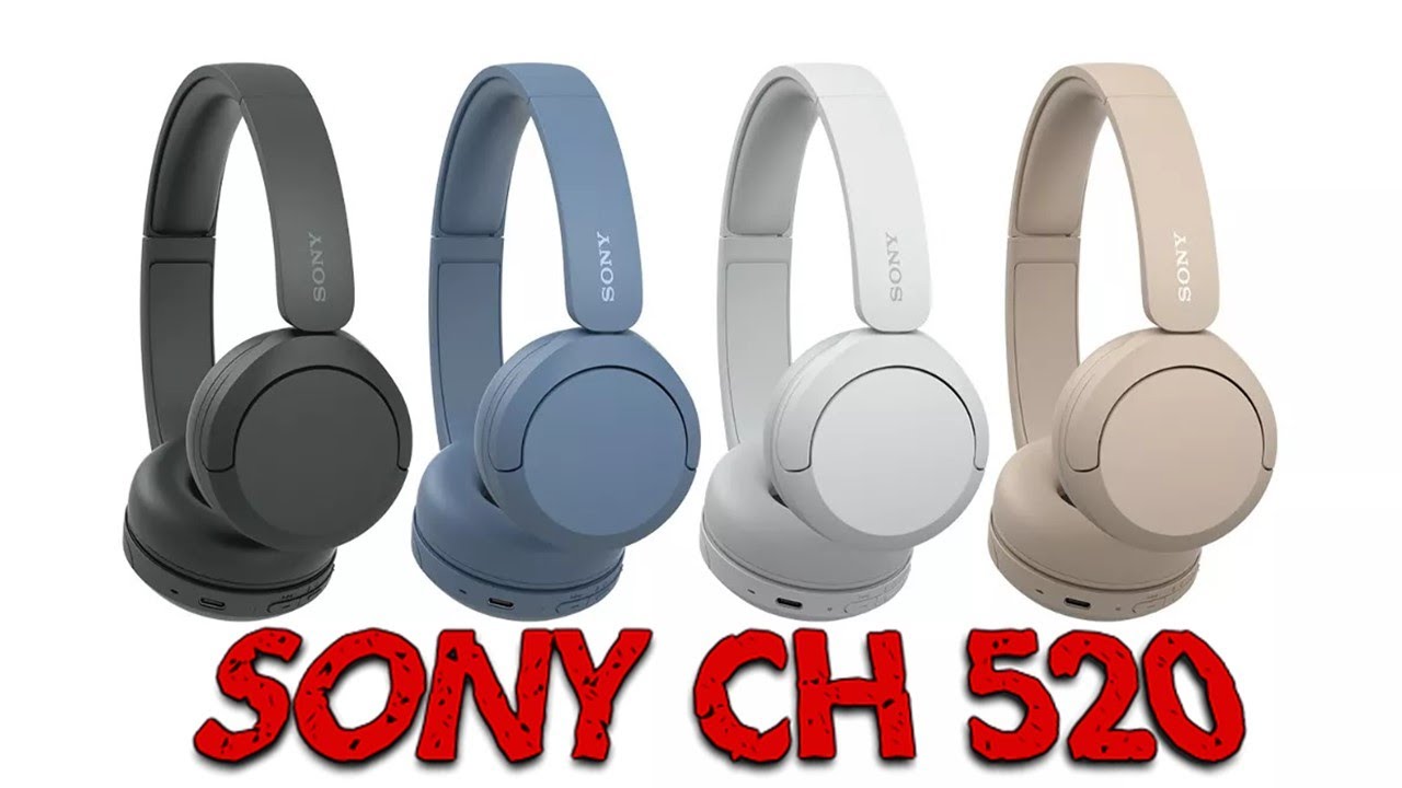 Audífonos inalámbricos Sony WH-CH520 YY2958 - YouTube