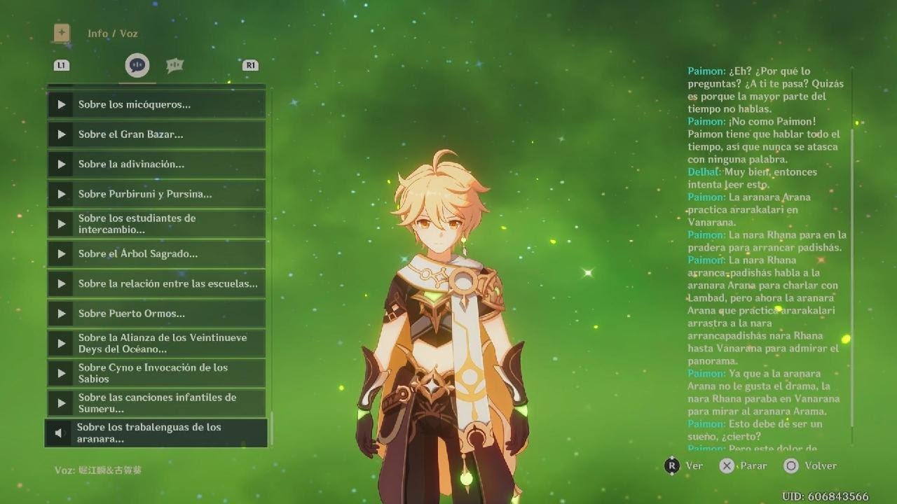 Paimon y el trabalenguas Aranara 🤣 - YouTube