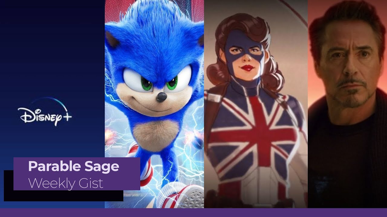 DISNEY PLUS STREAMING SERVICE, SONIC THE HEDGEHOG TRAILER, MARVELS WHAT ...