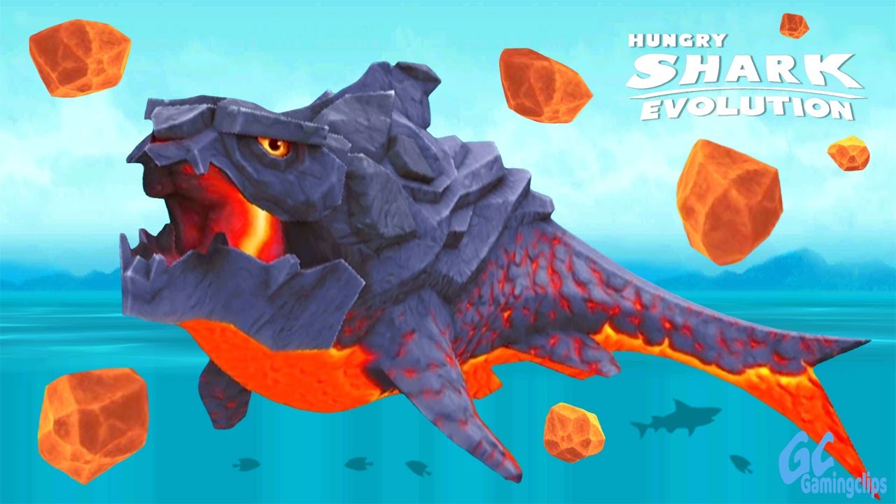 PYRO SHARK Meteor storm! Hungry Shark Evolution - YouTube