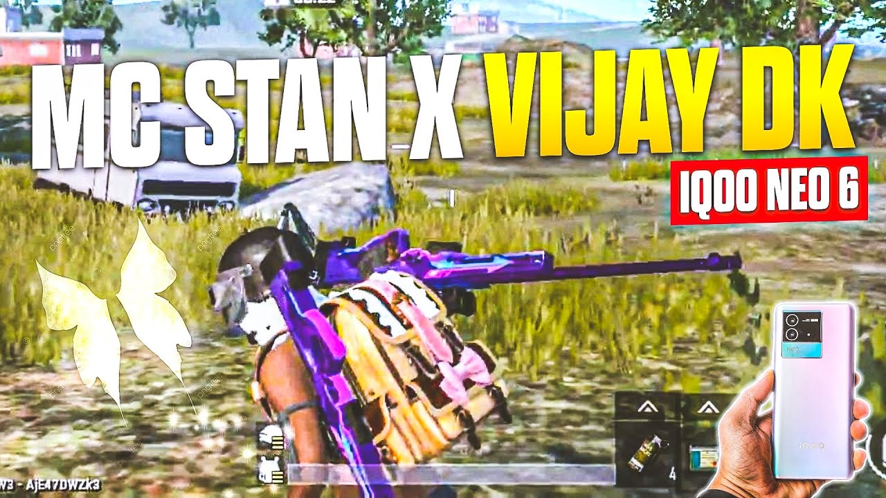 MC STAN X VIJAY DK🔱 | IQOO NEO 6| PUBG MOBILE LITE MONTAGE | OnePlus9R,9,8T,7T,7,6T,8,NeverSet ...