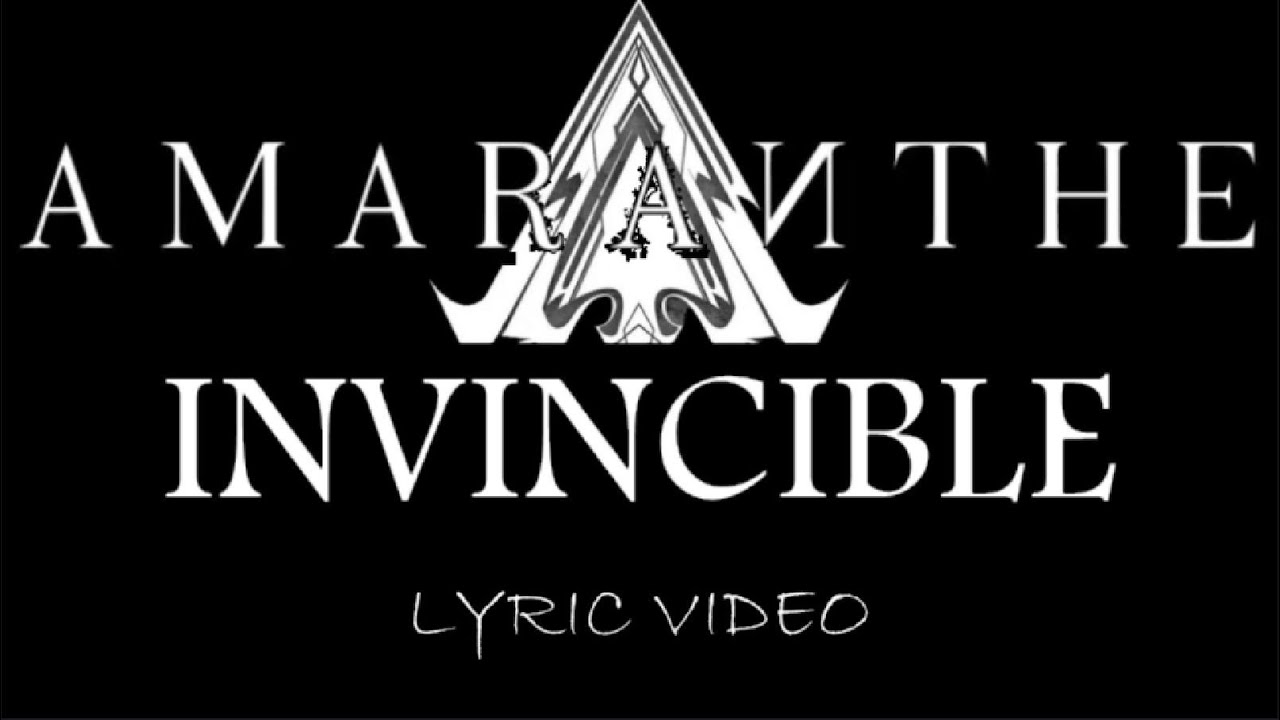 Amaranthe - Invincible - 2013 - Lyric Video - YouTube