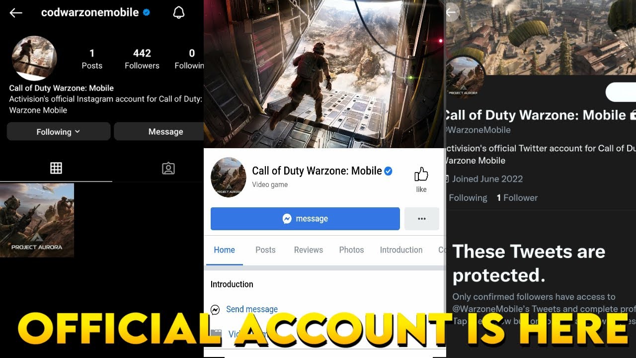 Warzone Mobile Official Social Media Account links are here | Warzone ...