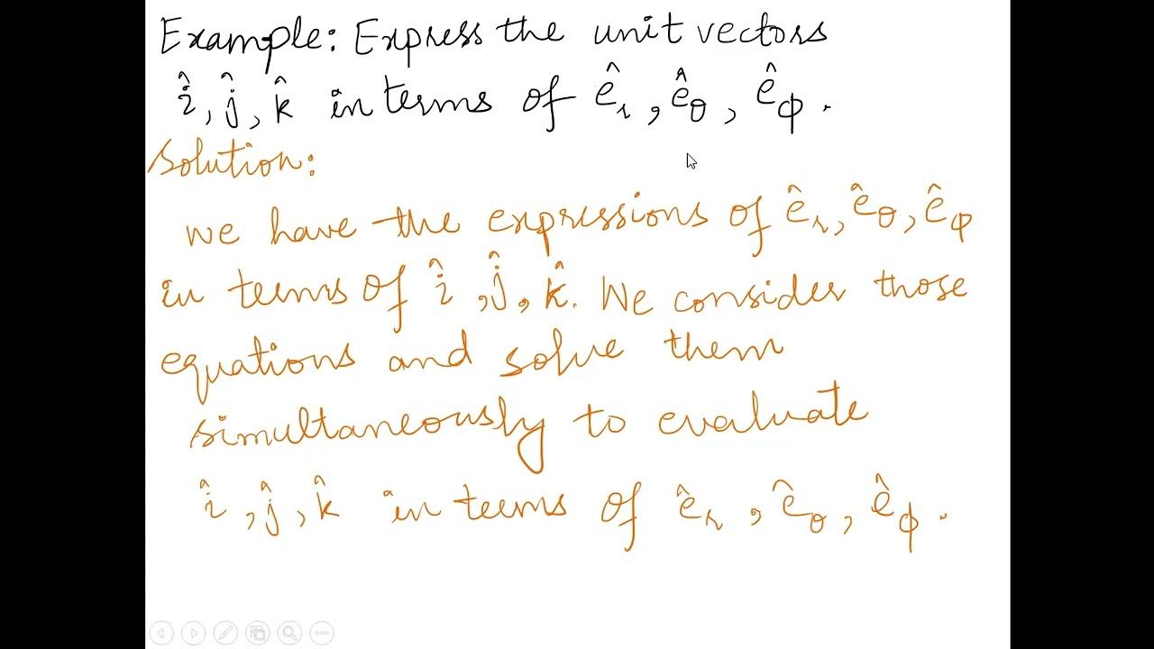 mth 623 lecture # 23|23 Exercises Spherical coordinate system - YouTube