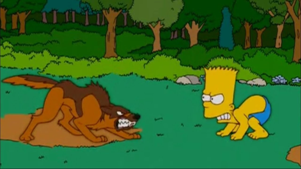 Die Simpsons - Bart in der Wildnis - YouTube