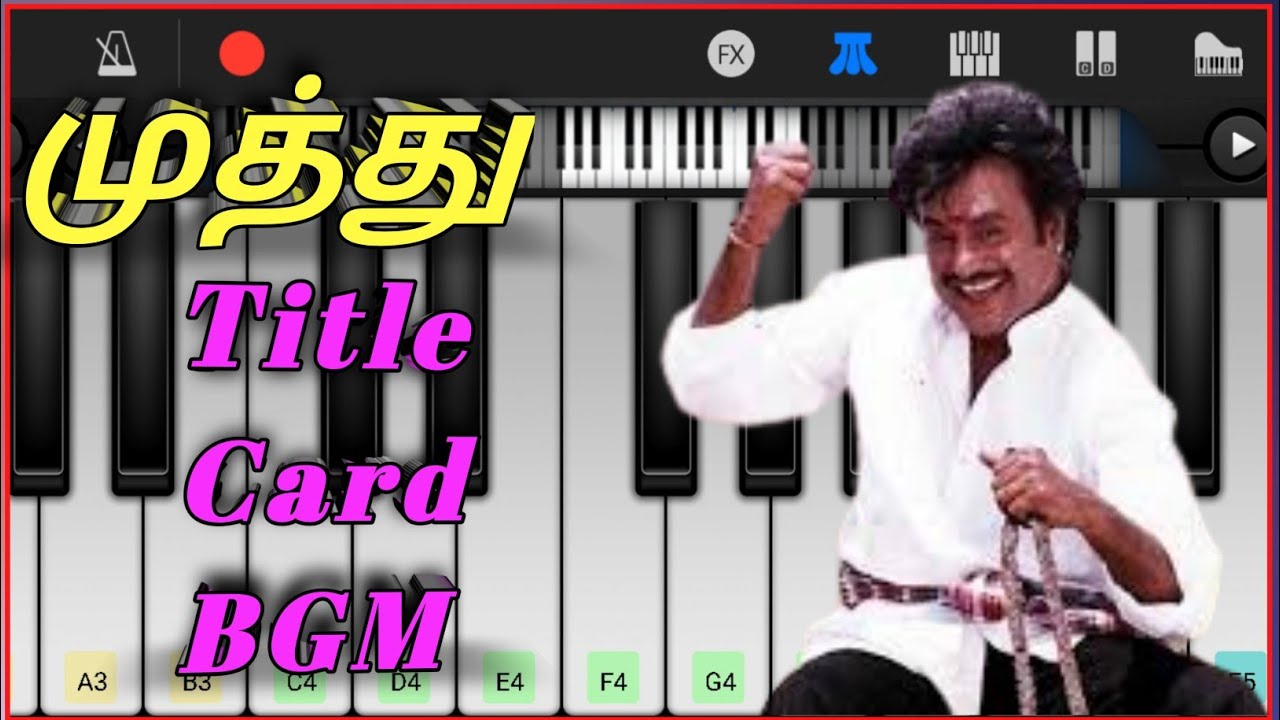 | Muthu Title Card - BGM | RajiniKanth | A.R.Rahman | K.S.RaviKumar ...