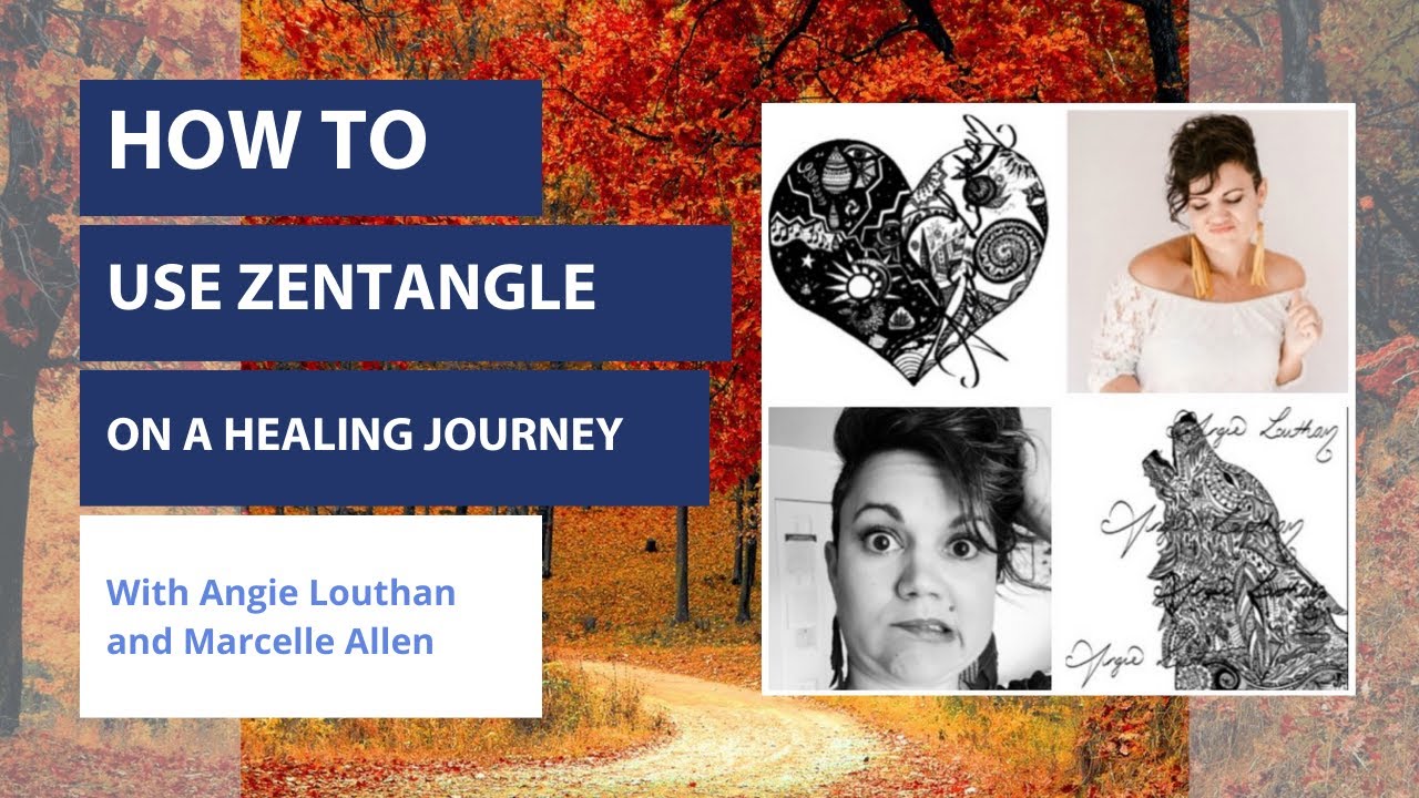Interview: How to use Zentangles on a healing journey (Part 1) - YouTube