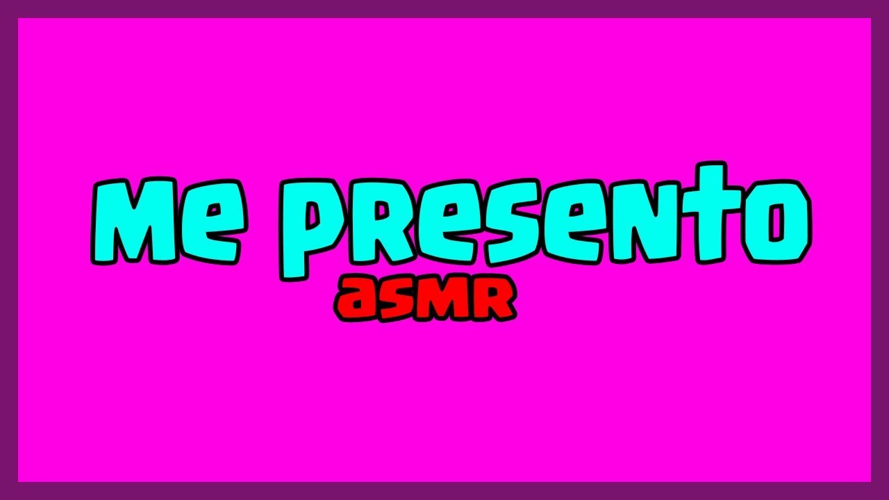 me presento - YouTube