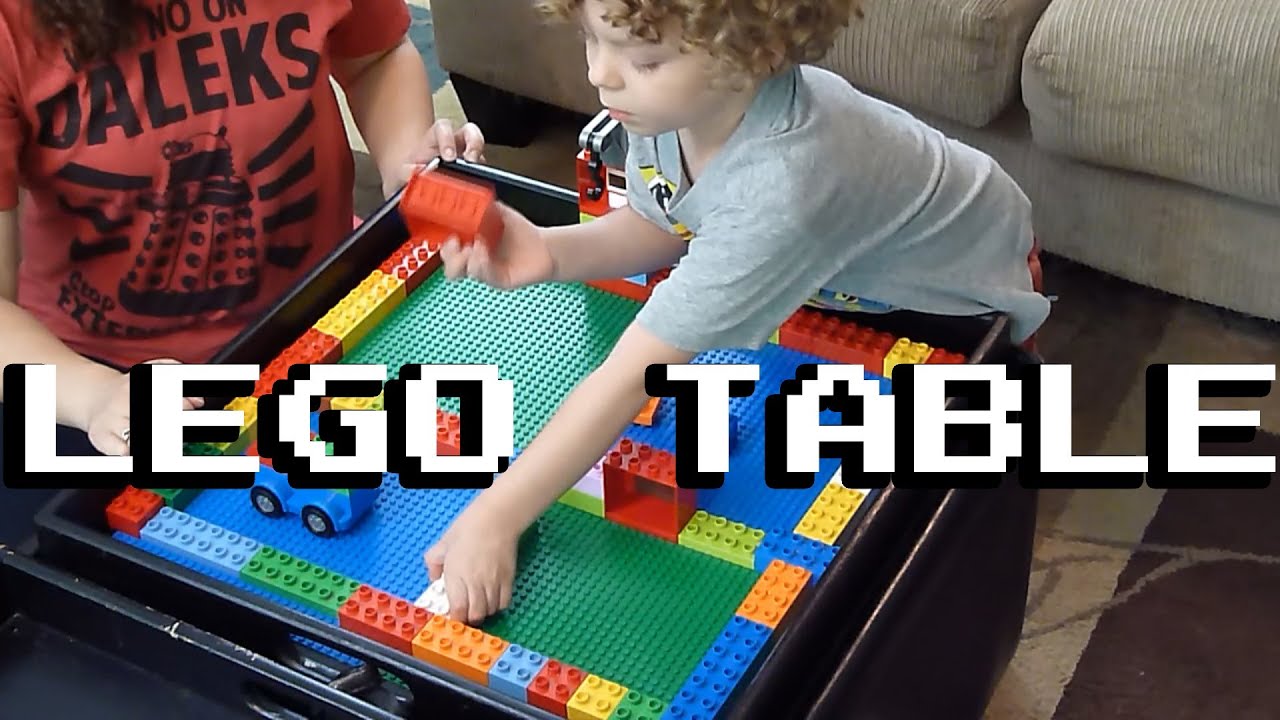 Level Up the Geek - Episode 2 - LEGO Table - YouTube