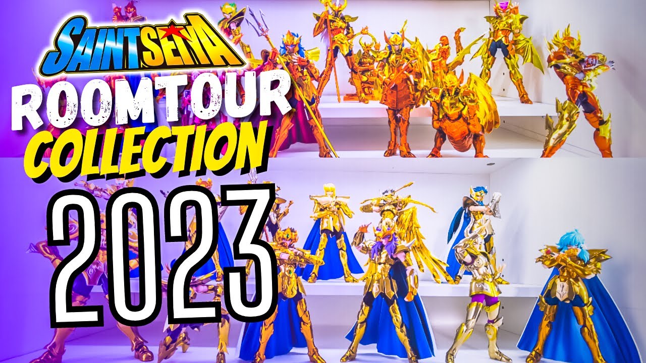 SAINT SEIYA ROOM TOUR COLLECTION 2023 (4K) - YouTube