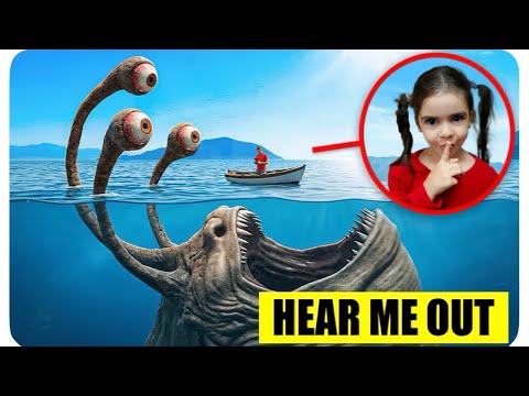 HEAR ME OUT ⁉️ ÜÇ GÖZLÜ DENİZ CANAVARI DRONE KAMERALARINA YAKALANDI ⁉️