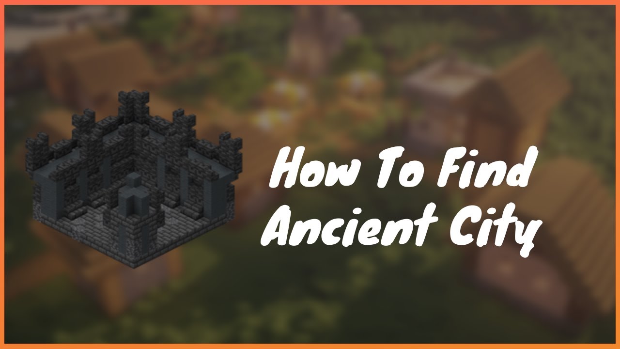How To Find Ancient City In Minecraft - YouTube
