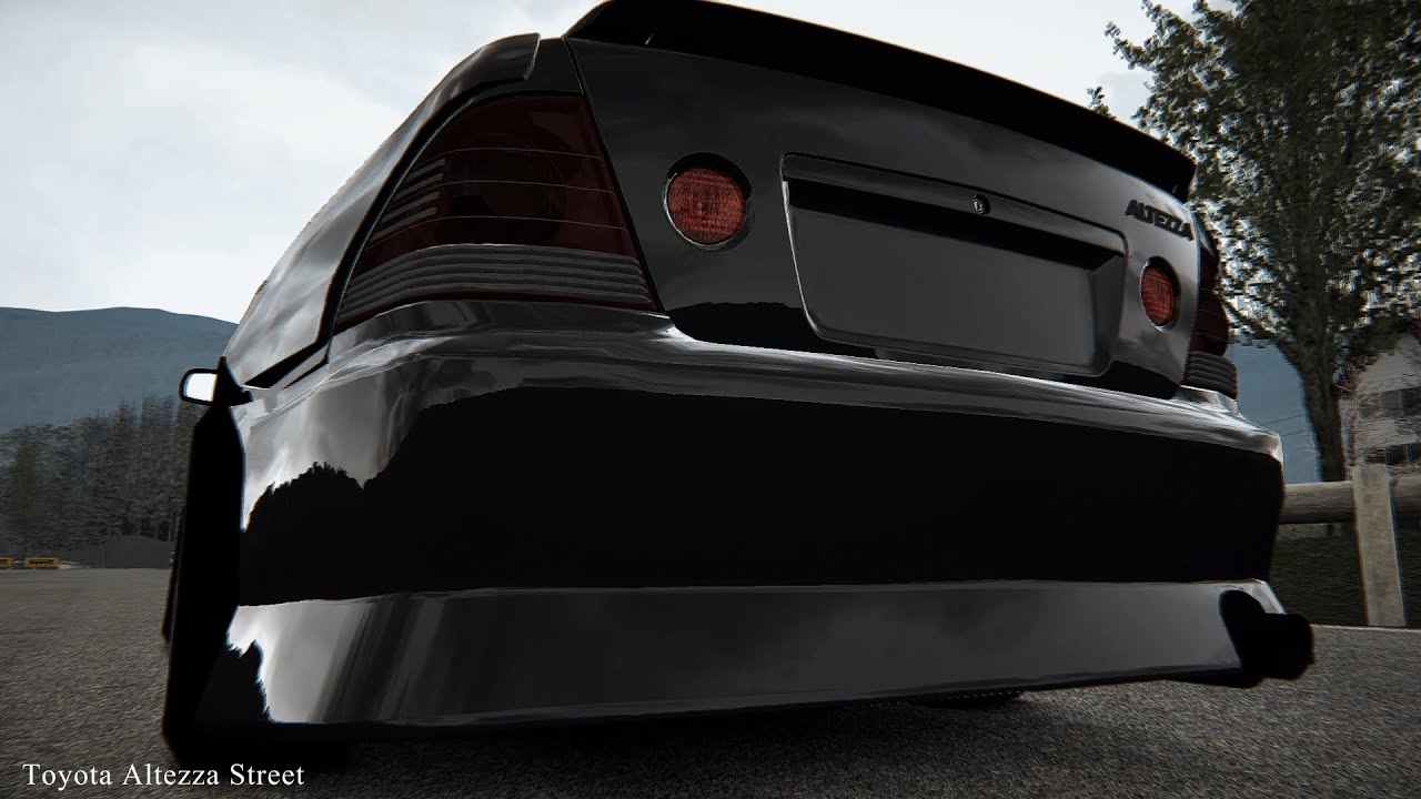 (Assetto Corsa) Toyota Altezza Street - Exhaust Sound - YouTube