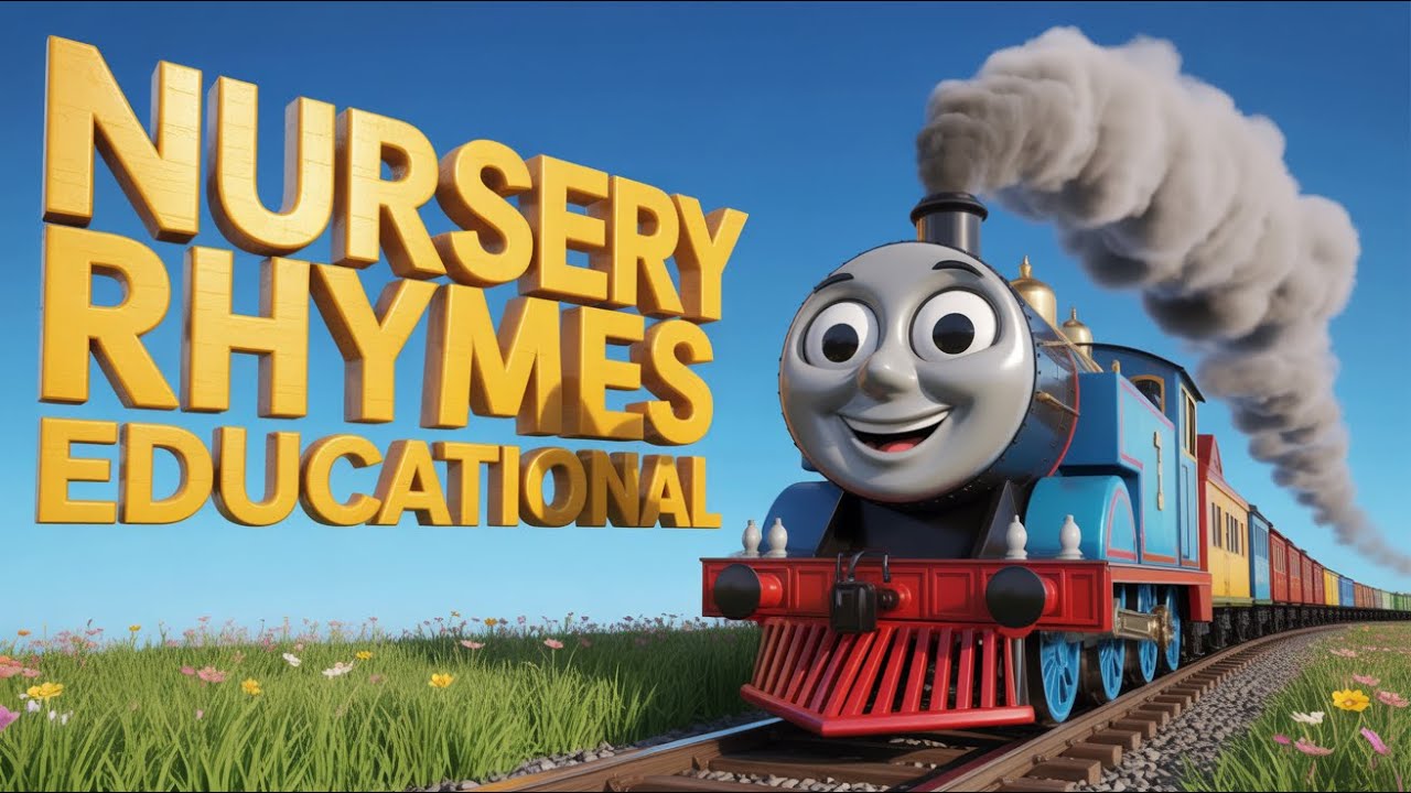 Train Song for Happy Kids | Fun Choo Choo Nursery Rhymes | Toddler ...