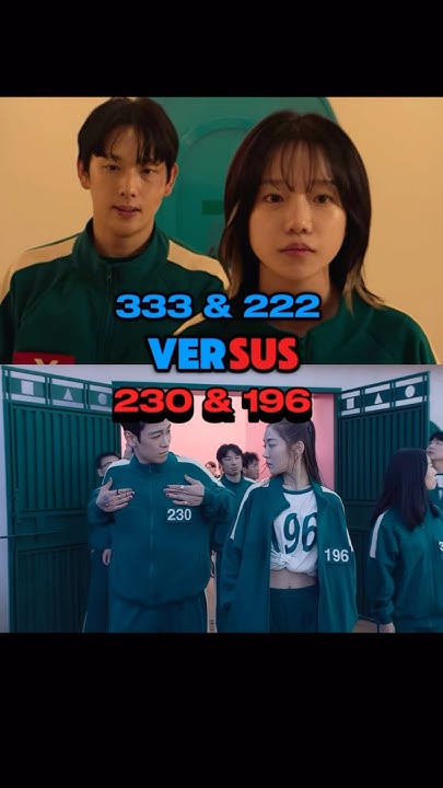 (333 & 222) vs (230 & 196) #cold #edit #kdrama #squidgame #gihun #230 #222 #196 #333 #squidgame2 ...