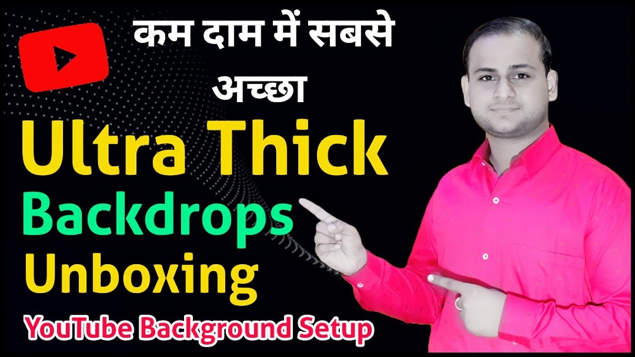 Best background for YouTube Videos, black backdrops Ultra thick ...