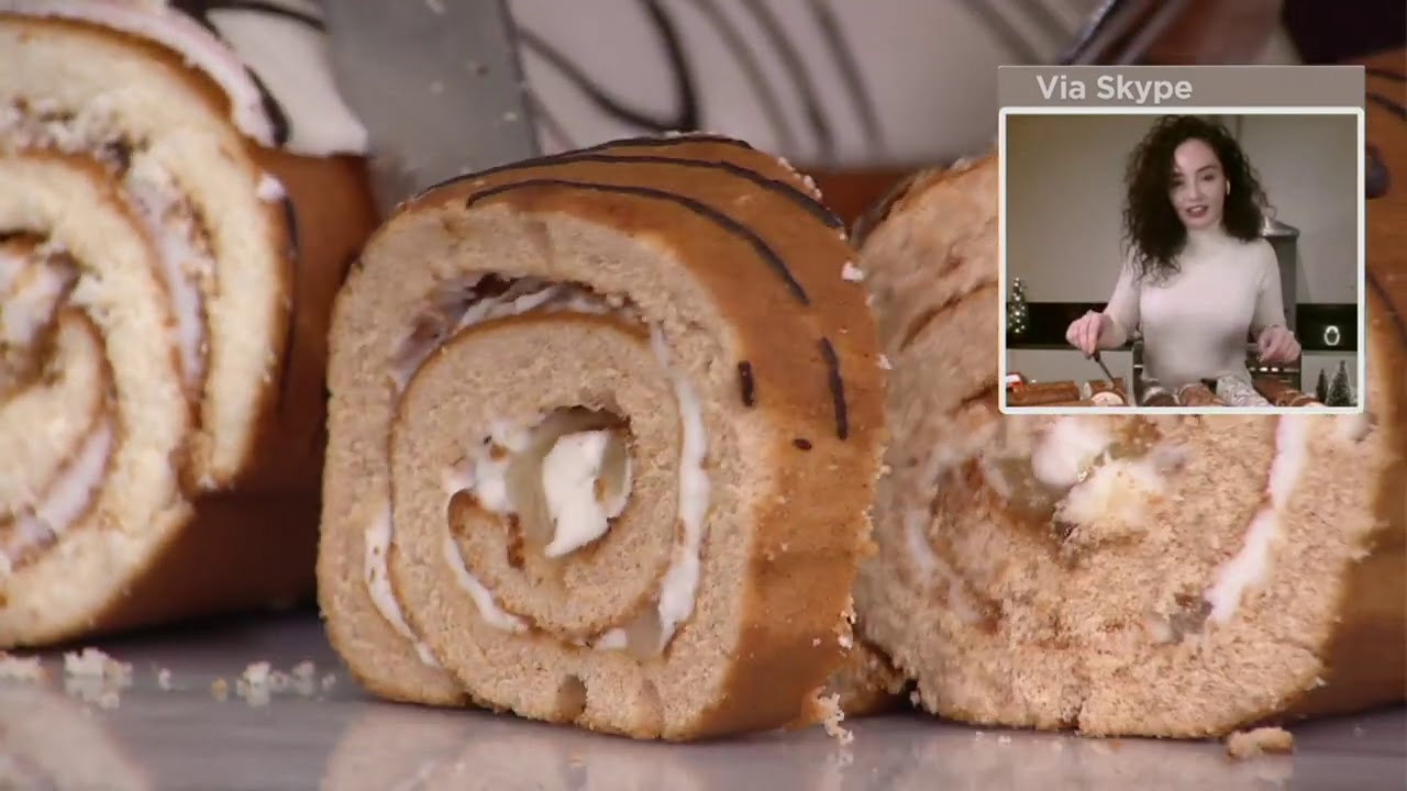 Coronet Cake (8) 10.58-oz Swiss Holiday Rolls Sampler on QVC - YouTube