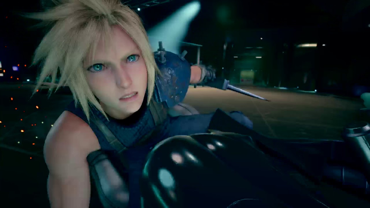 FF7 Remake motorcycle clip - YouTube