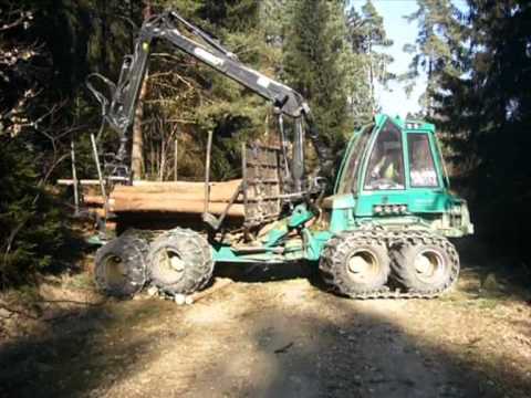 Gremo 950F Forwarder - Rückezug - YouTube