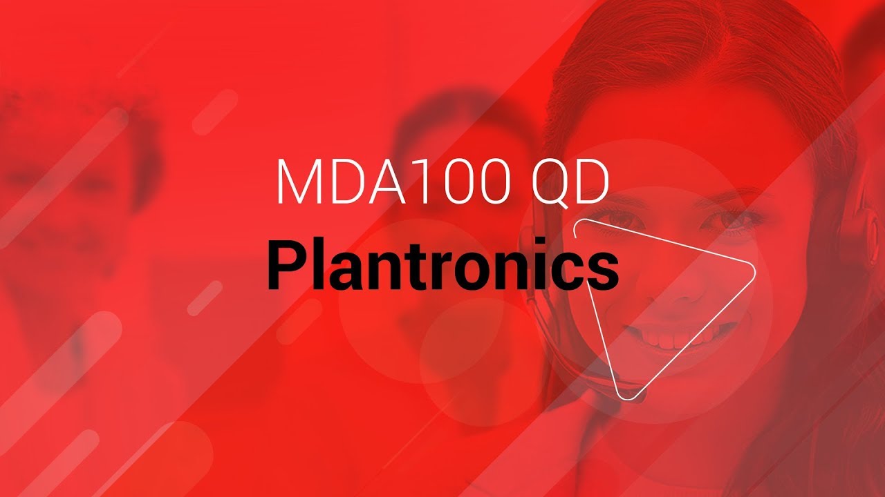 MDA100 QD Plantronics -- na LojaMundi.com.br - YouTube