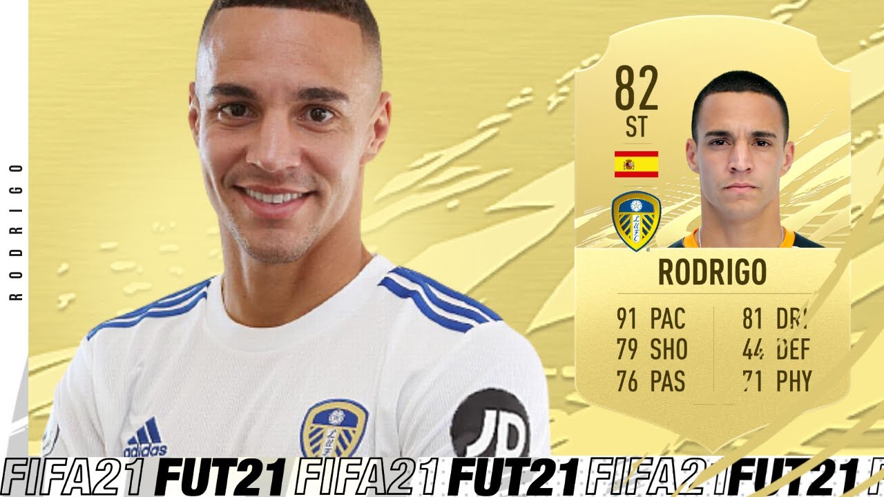 THE BEST STARTER STRIKER IN FIFA 21? 81 RODRIGO PLAYER REVIEW! FIFA 21 ...