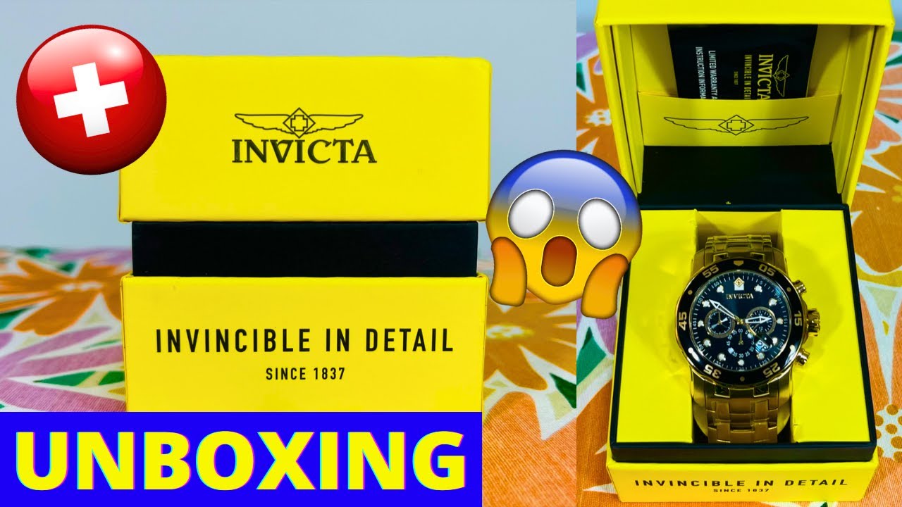 💸COMPRÉ 1 Reloj INVICTA Pro Drive DORADO para HOMBRE Original y pasó ...