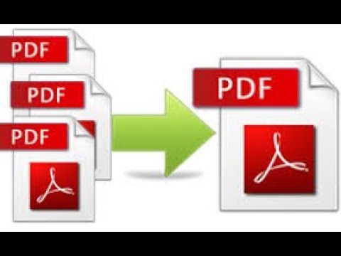 How to Combine PDF files into one PDF File . (Online ) - YouTube