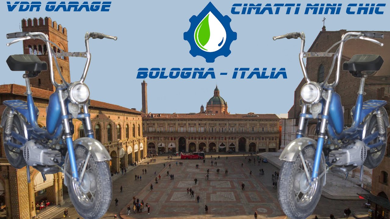 Renovation of the Cimatti Mini Chic moped - part 1 - YouTube