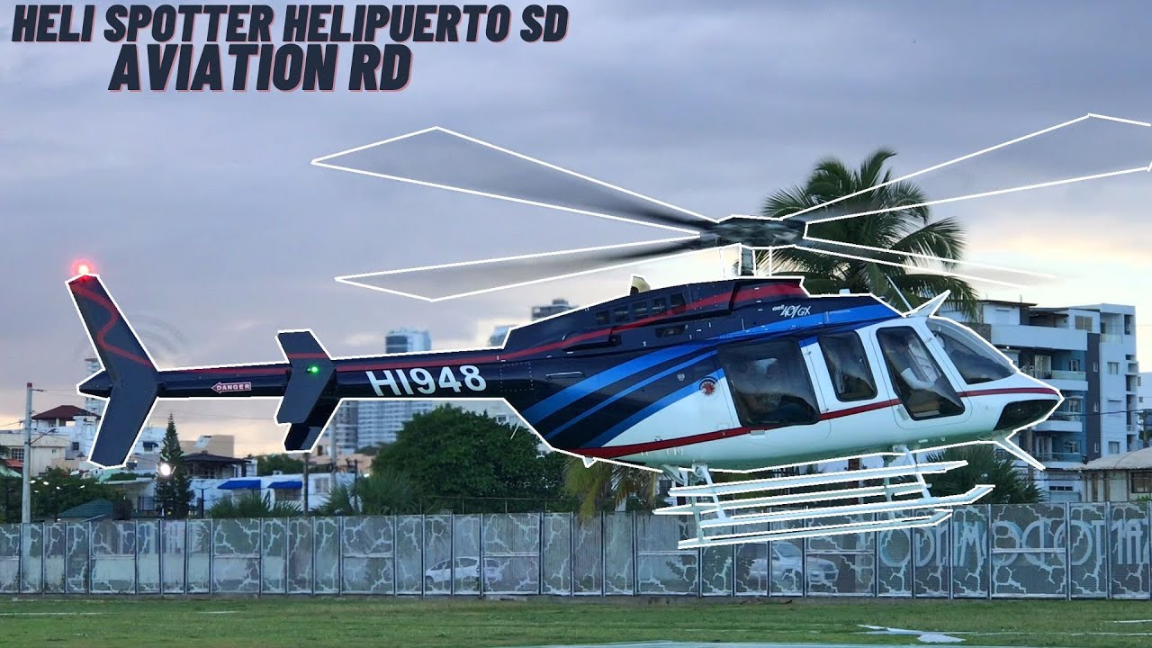 Heli Spotter Helipuerto SD | H125 | Bell 407GX - YouTube