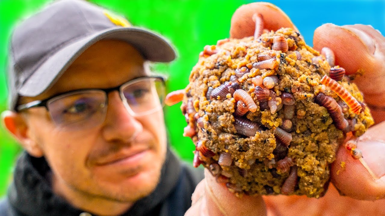 The Worm BOMB! 💣 | The superb chopped worm fishing tactic for non stop ...