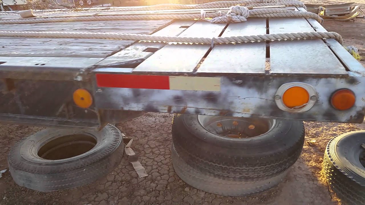 1974 TL Utility Trailer - YouTube