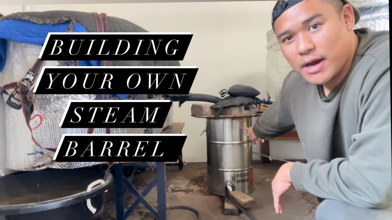 DIY Mushroom Substrate Pasteurization: Build a Simple Steamer Barrel - YouTube