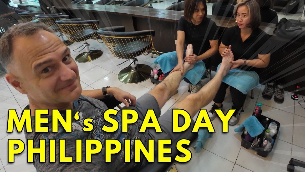 Men's Spa Day in the Philippines - YouTube