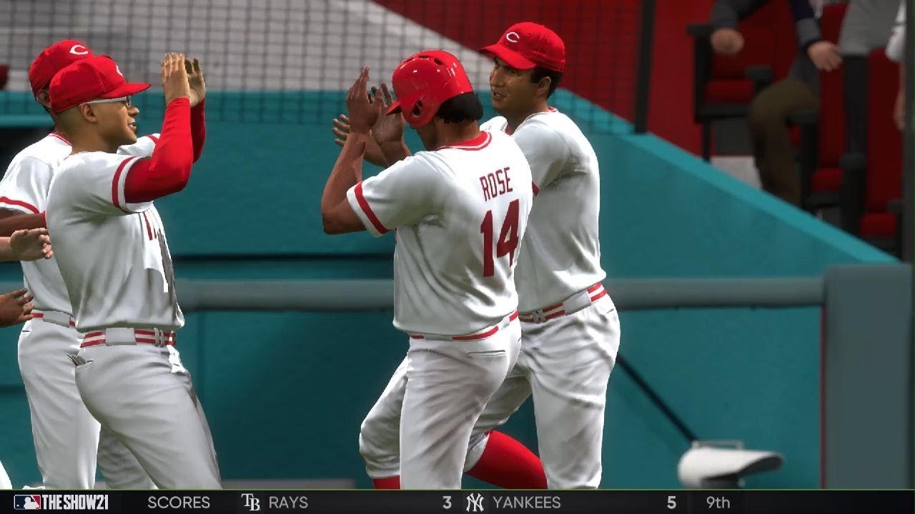 TheShow87 Philadelphia Phillies 28-27 at Cincinnati Reds 32-21 Carman 5 ...