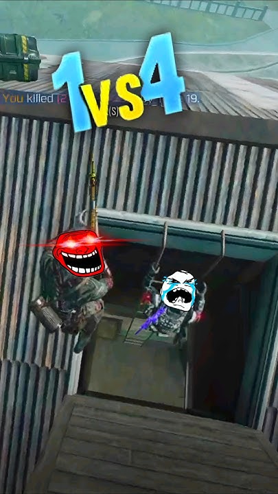 1 Vs 4 🥵 CODM Alcatraz Funny Moments 🤣#shorts #codmobile #codm #codshorts #callofduty #cod # ...