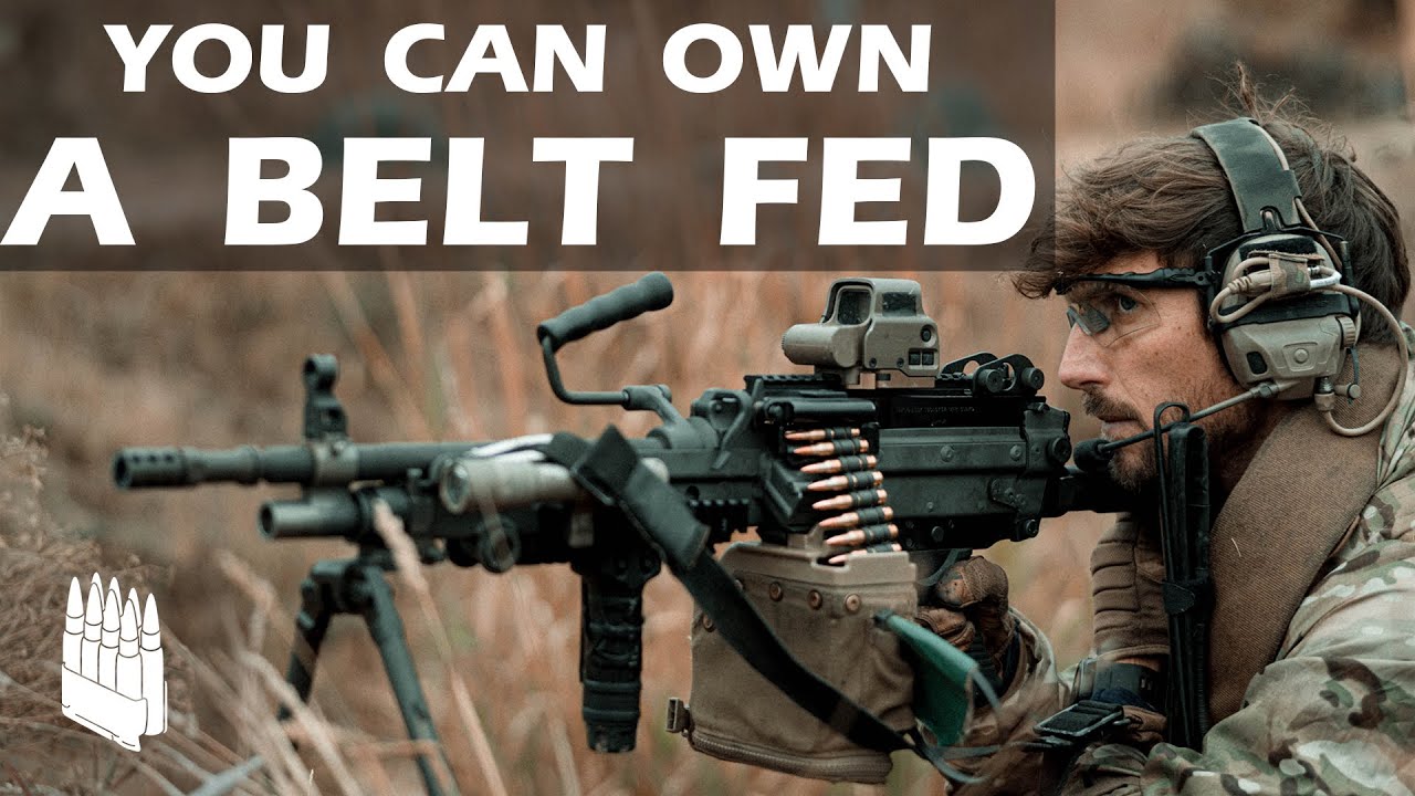 You Can Own A Belt Fed M249S And Fightlite MCR Featuring Kit Setup