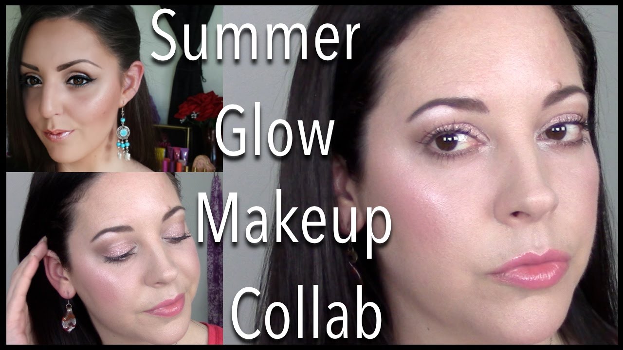 Daytime Summer Glow Makeup Tutorial | Collab with Lavish Luxe Beauty! - YouTube