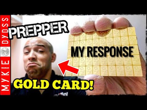 Canadian Prepper Enters Precious Metal Stacking World! | 50g Gold Card ...