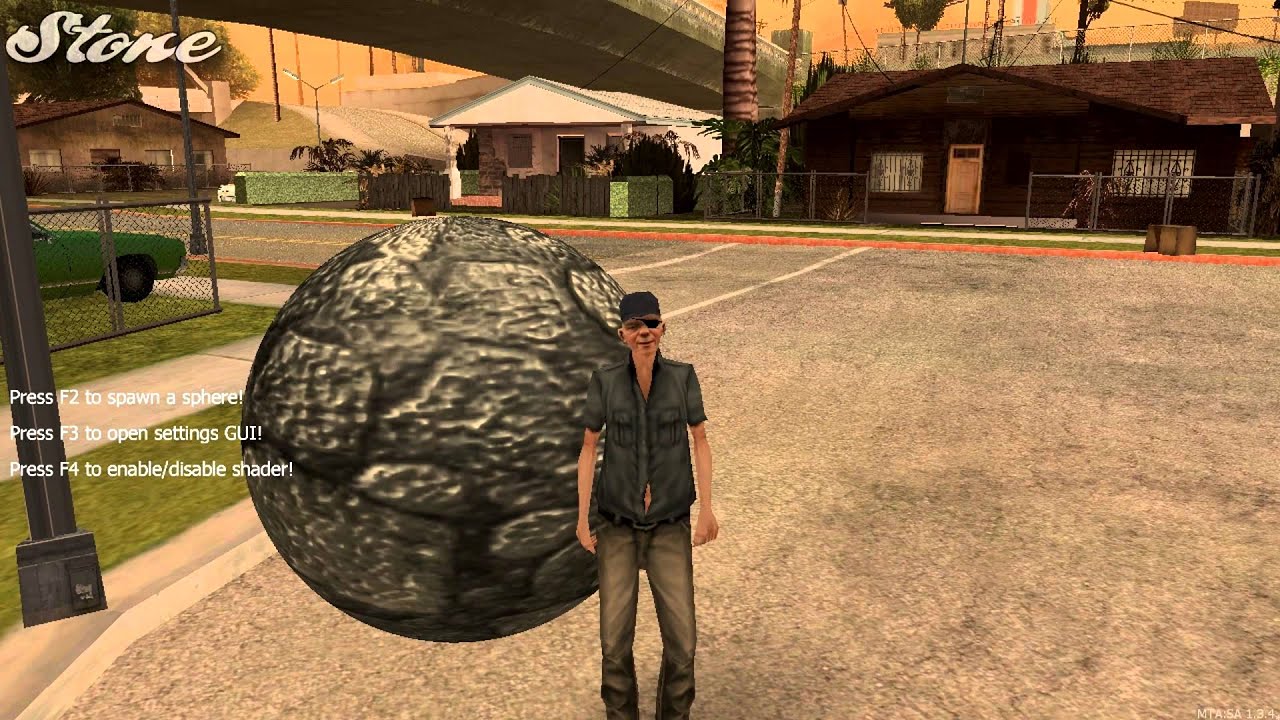 MULTI THEFT AUTO [GTA San Andreas] Material shader test - YouTube