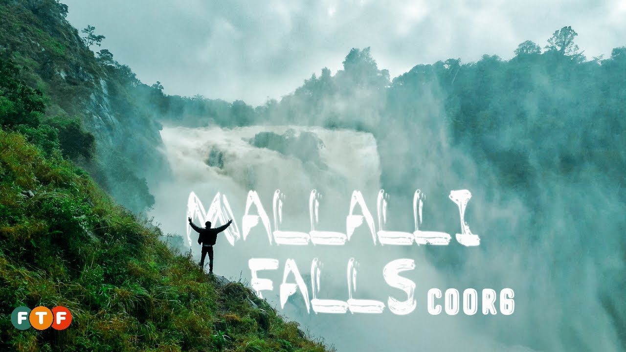 Mallalli Falls on Kumaradhara river near Somwarpet of Coorg a ...