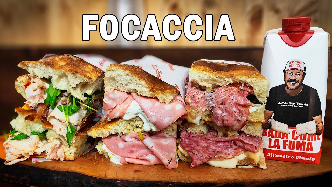 ¿Focaccia o Schiacciata? Los mejores sándwiches de Italia | All’Antico ...
