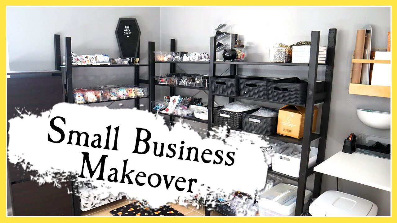 Workshop Makeover! Small Business Room Transformation | Flip The Crypt ...