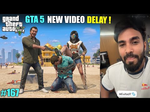 GTA 5 NEW VIDEO DELAY | TECHNO GAMERZ GTA 5 GAMEPLAY #167