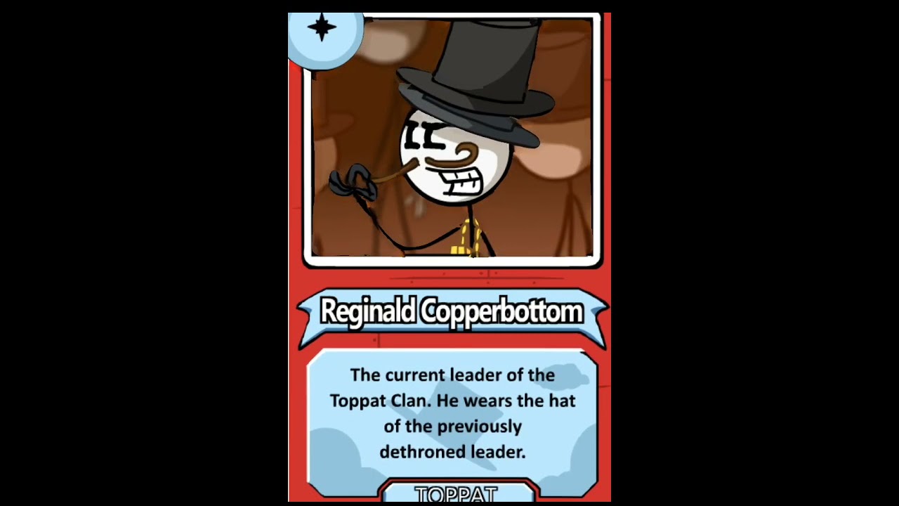 Reginald copperbottom edit the Henry stickmin collection toppat clan ...