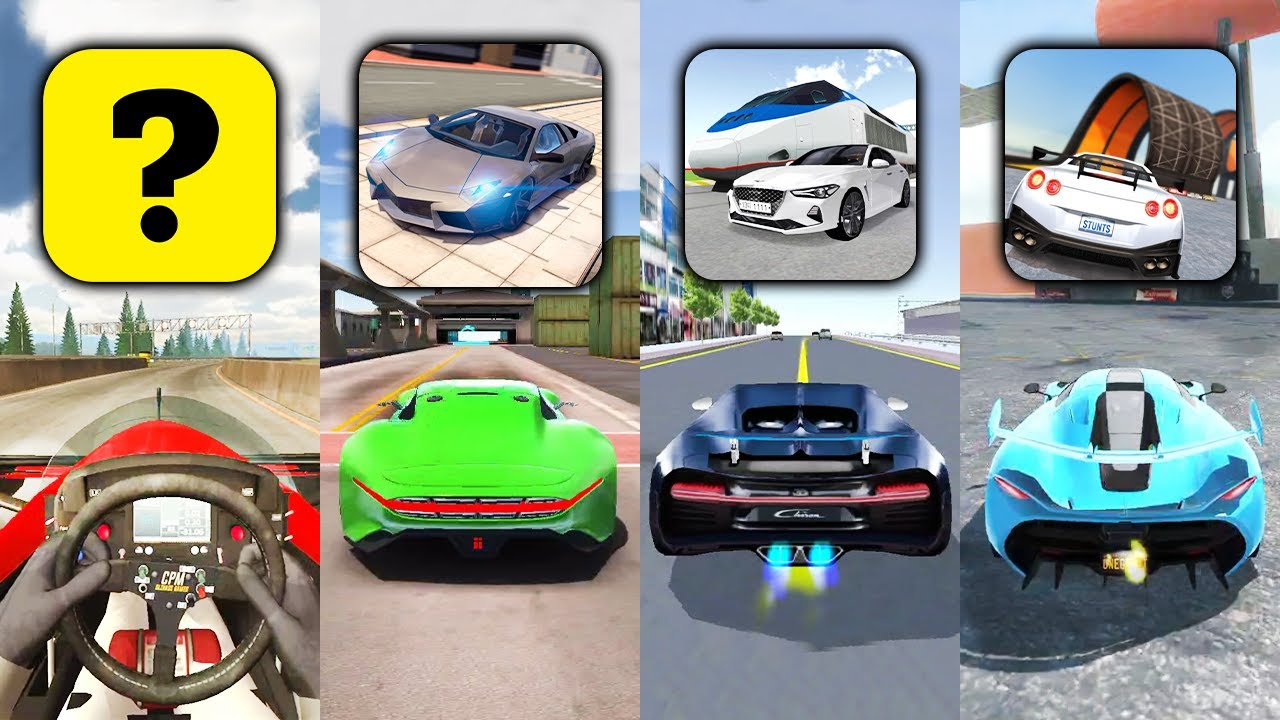 Fastest Cars in 10 Car Games🤩😱🔥 - YouTube