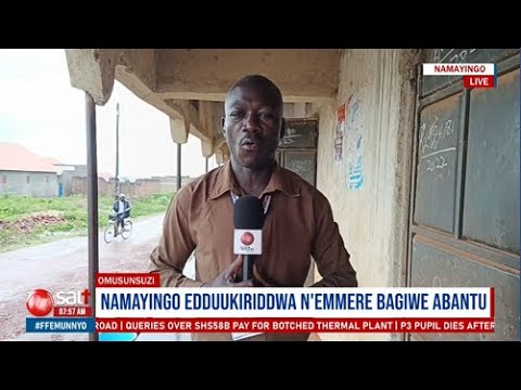 Namayingo edduukiriddwa n'emere bagiwe abantu - YouTube